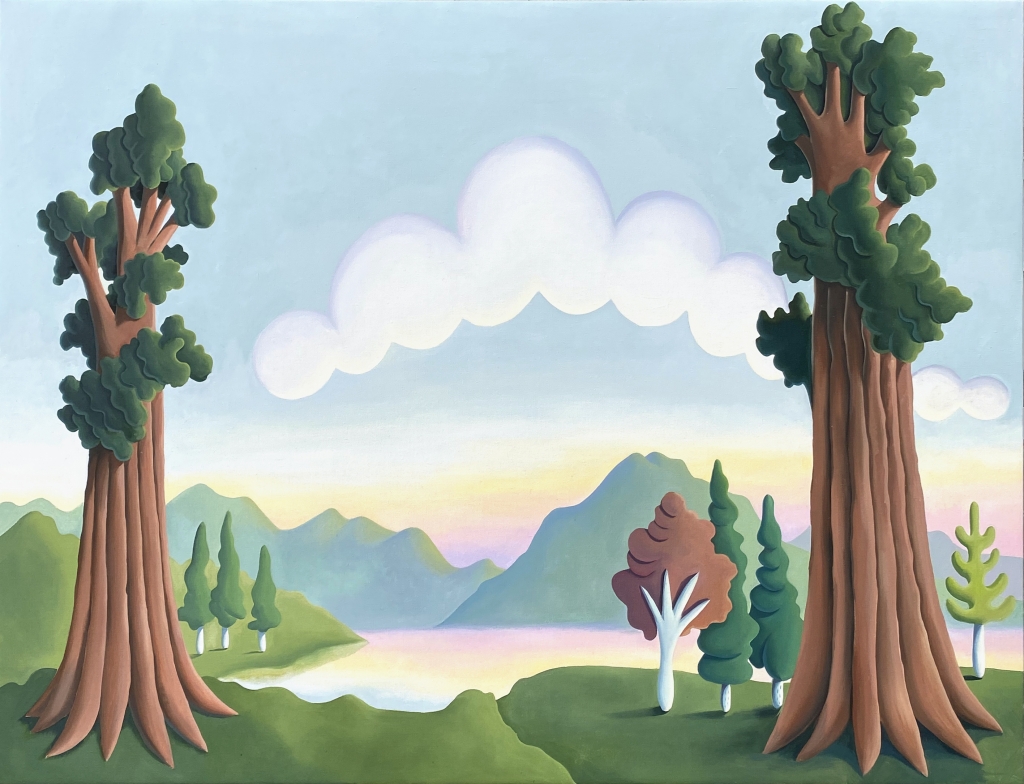 Daisy Dodd-Noble, painting from the series Landscapes from the UK, 2022 ...